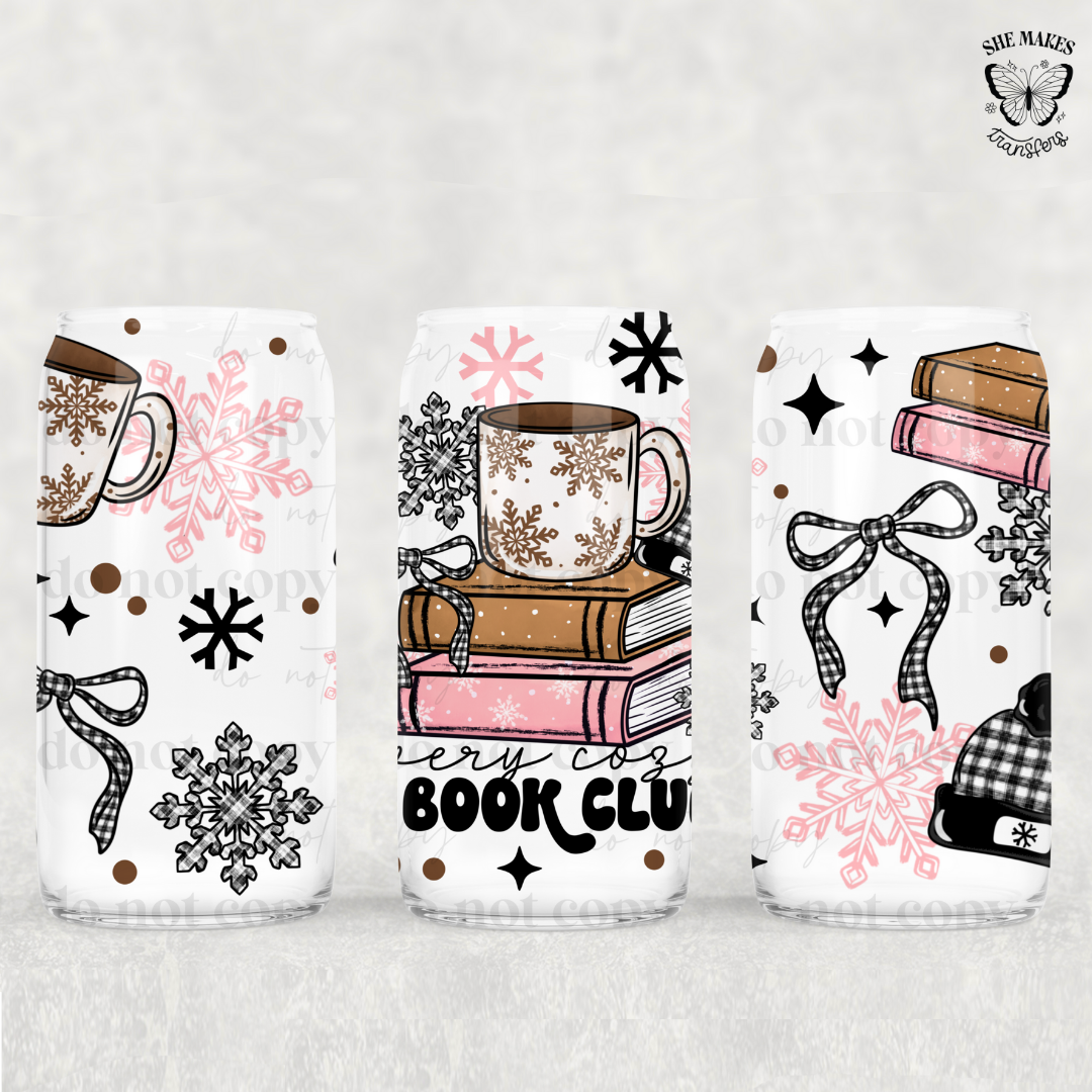 Very Cozy Book Club - Full Wrap – SHEmakes Transfers